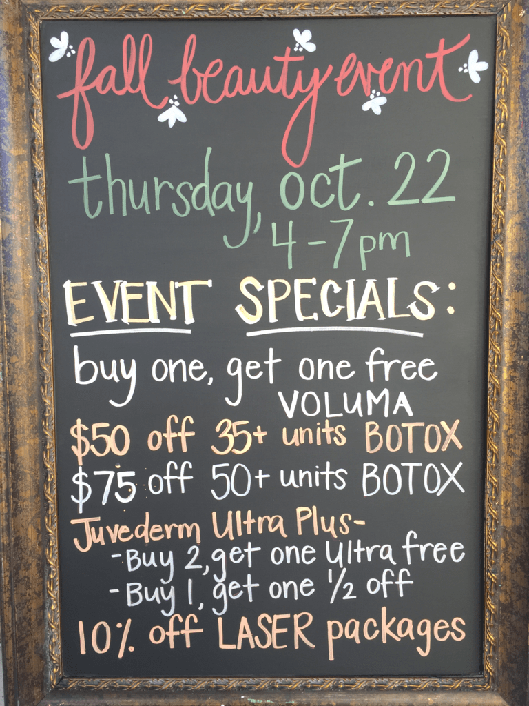 fall specials - Newport Medical and Wellness